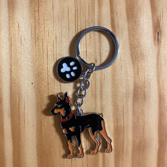 Accessories | Doberman Pinscher Keychain | Poshmark